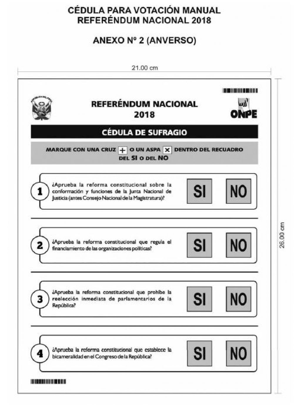 Propuestas para el Referéndum 2018 - Orientación - Presidencia del ...